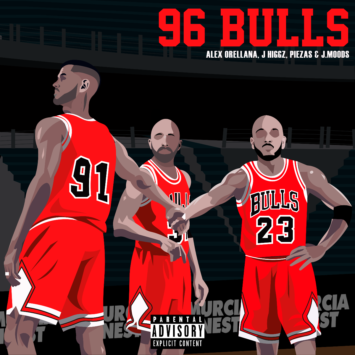 Murcia Finest y J.Moods sueltan '96 Bulls'